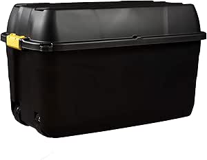 Strata Storage Heavyduty Storage Box Trunk On Wheels 175 Litre: Amazon ...