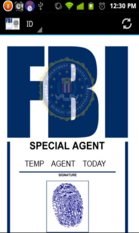 FBI ID BADGE: Amazon.de: Apps für Android