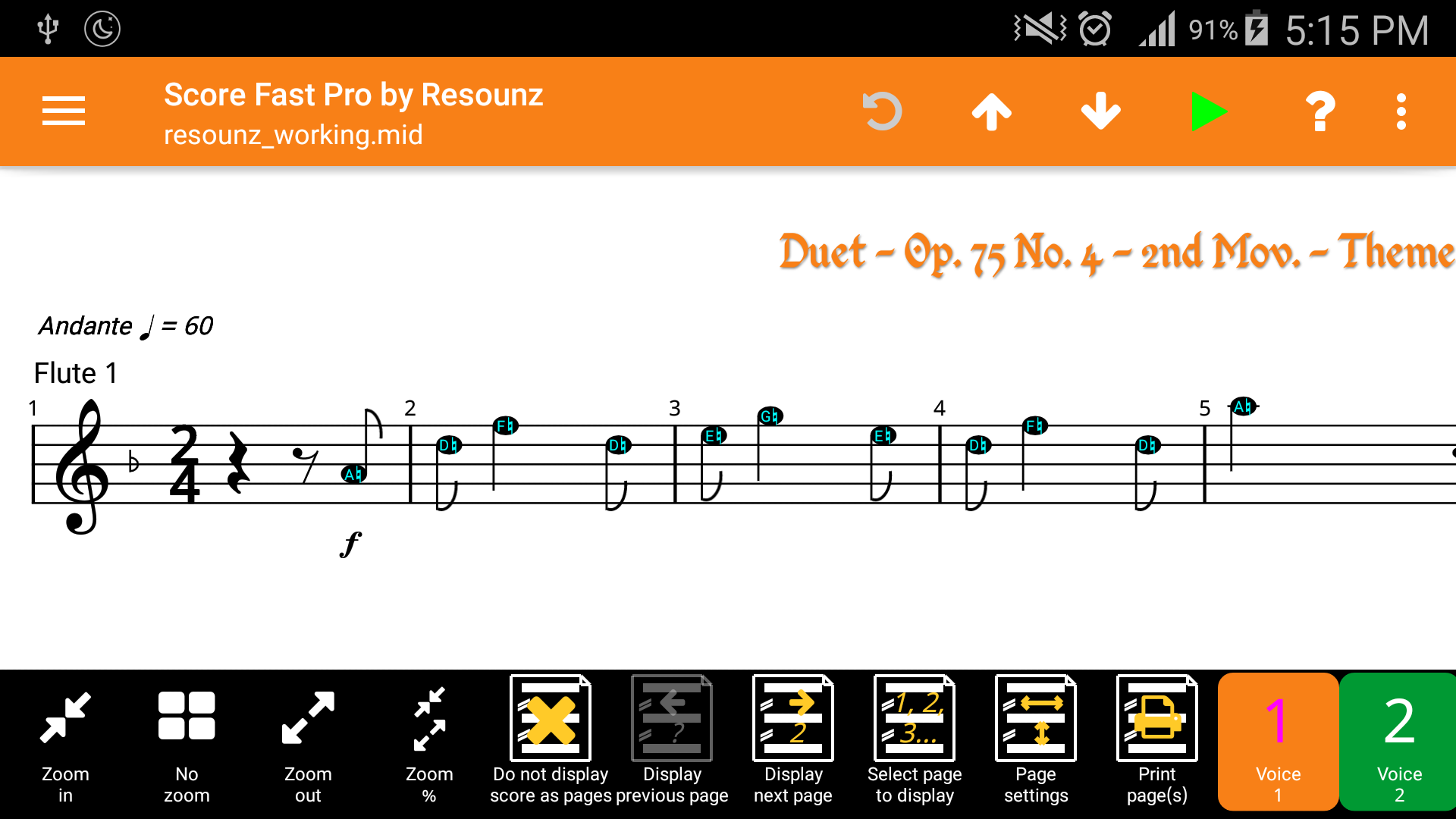 Score Fast Pro: compose, notate, play, print music: Amazon.de: Apps für ...