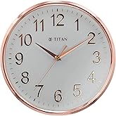 Buy Titan Silent Sweep Battery Powered Grey Round Dial Unisex Analog ...