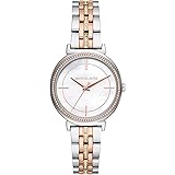 Michael Kors Damen Analog Quarz Uhr mit Edelstahl Armband MK6622 ...