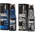 Buy Engage Cologne Spray XX1 for Men, 135ml And Engage XX3 Cologne ...