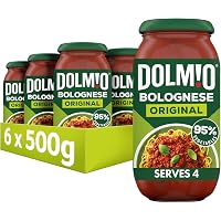 Dolmio Original Bolognese Tomato Pasta Sauce Jar Multipack 6 x 500 g ...