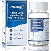 Augment-K27 Softgel Capsules enriched with Calcium Citrate, Vitamin K27(55mcg), Vit.B12, Vit.D3 ...