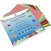 100 Sheets Single and Double Sided Origami Paper : Amazon.co.uk: Home ...