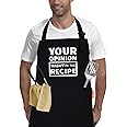 APRONPANDA Funny Cooking Aprons for Men and Women Chef, Adjustable BBQ ...