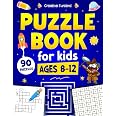 Activity Puzzle Book for Kids and Children of ages 8-12: Word Search ...