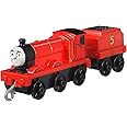 Thomas & Friends FXX21 Trackmaster Push Along James, Metal Train Engine ...