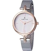 Buy Daniel Klein Analog Blue Dial and Band Women's Stainless Steel ...