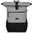 RJEU Laptop Backpack 17.3" Computer | Rolltop School Backpack ...