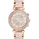 Michael Kors Stainless Steel Analog Rose Gold Dial Women's Watch-Mk3735 ...