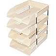 Omega Brand 1745PP EXCEL Office Tray (Set of 4 Tray) Assorted Colour ...