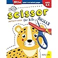 Scissor Skills Activity Book for Kids ages 3-5: A Cutting Practice ...