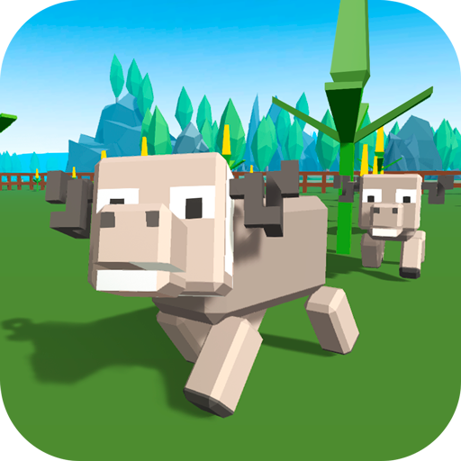 Block Farm: Sheep Simulator | Pixel Farm Cube Craft Animal Simulator ...