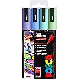 POSCA - PC-5M - Paint Marker Art Pens - 1.8-2.5mm - Sunrise Tones Set ...