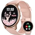 Parsonver Smartwatch Damen Runden mit Telefonfunktion, Fitness-Tracker ...