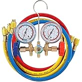 Digital Craft R410A R32 R404A R134A Refrigerant Gas Refill Air Conditioning Tool Manifold Gauge ...