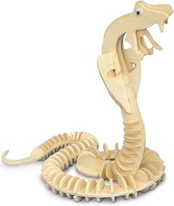 Snake - Woodcraft Construction Kit : Amazon.co.uk: Toys & Games