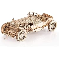 Wood Trick Mad Buggy Car 3D Wooden Puzzle for Adults and Kids to Build - Rides up to 25 feet ...