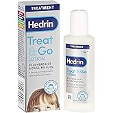 Hedrin Head Lice Shampoo & Comb Kit, Kills Head Lice & Eggs in 5 ...
