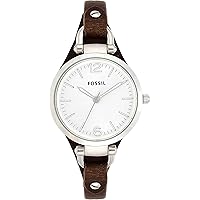 Fossil Georgia Analog Silver Dial Women's Watch-ES3060 : Fossil: Amazon ...