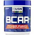 USN Power Punch BCAA Amino Acids Powder, Tangerine Flavour - 400g ...