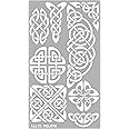 Aleks Melnyk #37.2 Pyrography Stencil, Celtic Metal Patterns, Wicca ...