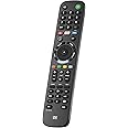 One For All Sony TV Replacement remote – Works with ALL Sony TVs – Learning feature -URC4912 ...