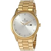 Titan Regalia Analog Silver Dial Men's Watch NM1521YM01/NN1521YM01 ...