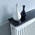 Black Radiator Shelf 60x15x1.8mm (24"x6") : Amazon.co.uk: Large Appliances