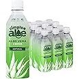 Simplee Aloe® Aloe Vera Drink with Pulp 12 x 500ml (Original) : Amazon ...