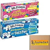 Mr Freeze Ice Pops - Naturally Flavoured Ice Lollies - Blue Raspberry ...