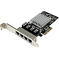 Amazon.in: Buy StarTech.com 4-Port Gigabit Ethernet Network Card - PCI Express, Intel I350 NIC ...