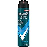 REXONA Men Antiperspirant Deodorant Spray, 72 hour Sweat & Odor ...