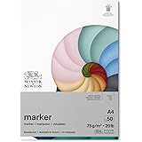 Winsor & Newton, BLEEDPROOF MARKER PAPER PAD SIZE A4 : Amazon.co.uk ...