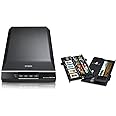 Epson Perfection V500 Photo Scanner (6400dpi, 3.4 Opt Density, USB 2.0 ...