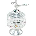 Buy KMJ Pure Silver (Chandi) Sindoor-Dani/Box for Women, Kumkum Box and ...