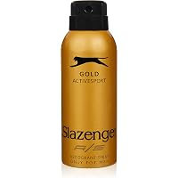 Slazenger Activesport Gold Deodorant Spray (150 ml) : Amazon.com.tr ...