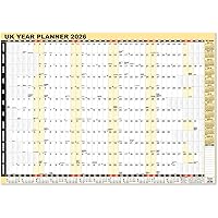 2026 Year Wall Planner A1 - Large 85cm x 58cm Laminated Calendar ...