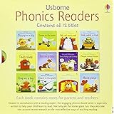 Usborne My First Phonics Reading Library 12 Books Collection Box Set ...
