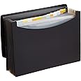 AmazonBasics Expanding File Folder, Letter Size (Fits A4 Paper) - Black ...