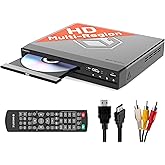 Full HD 1080p Upscaling DVD Player for TV with HDMI Output, for Home ...