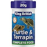 King British | Turtle & Terrapin Complete Food | 80g Tub | Rich in ...