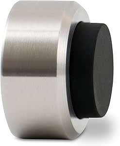 Stoppwerk Door Stop Wall Mounted - Stainless Steel Door Stoppers with ...
