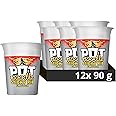 Pot Noodle Sticky Rib Standard Pot Noodle instant vegan* snack quick to ...