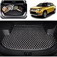 Vahan Expo 7D Luxury Car Trunk Mat/Dicky/Boot Mat Suitable for Brezza ...