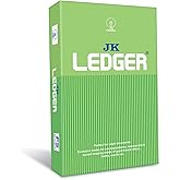 JK Ledger Original Green Paper FS Size - 21.5X34.5 CM , 500 Sheets, 70 ...