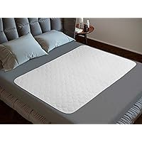 Washable Bed Protector | Pad with Tucks - Pack of 2- SINGLE Bed Size ...