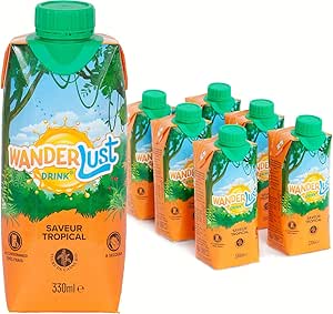 Wanderlust Drink - Boisson tropicale aux jus de fruits à base de ...