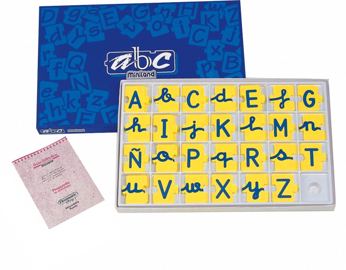 Miniland Juego Didáctico Abecedario Mayúsculas y Minúsculas - Tienda ...